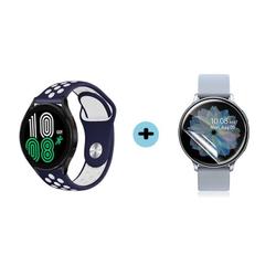 UBAcc 갤럭시워치4 44mm 호환 쿨워터 밴드스트랩+TPU 보호필름1매 (S11201360) - SSG.COM