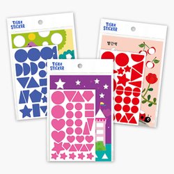 [MS] 타이거 도형스티커 시리즈 - SSG.COM