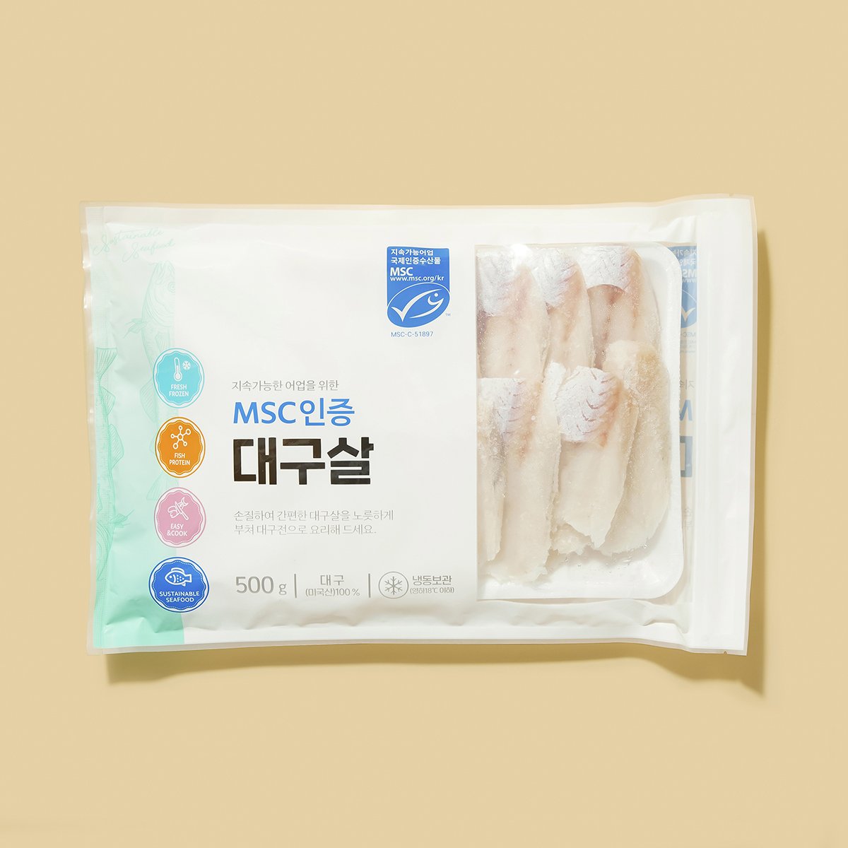 [냉동][미국] SSG MSC인증 대구살 500g (전감용) - 이마트몰, 원하는 상품을 원하는 시간에 쓱, 이마트몰