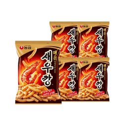 농심 매운새우깡 90g x 5개 / 스낵 간식 - SSG.COM