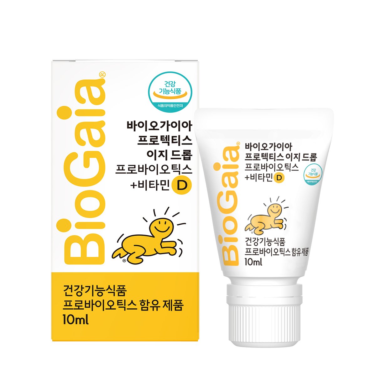 [공식수입원] 바이오가이아 프로텍티스 이지드롭 프로바이오틱스+비타민D 10ml - SSG.COM