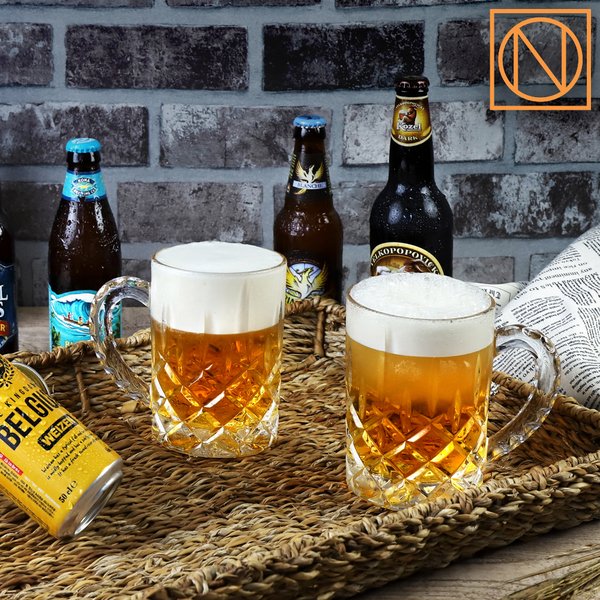 노블레스 맥주잔 600ml 2p - SSG.COM