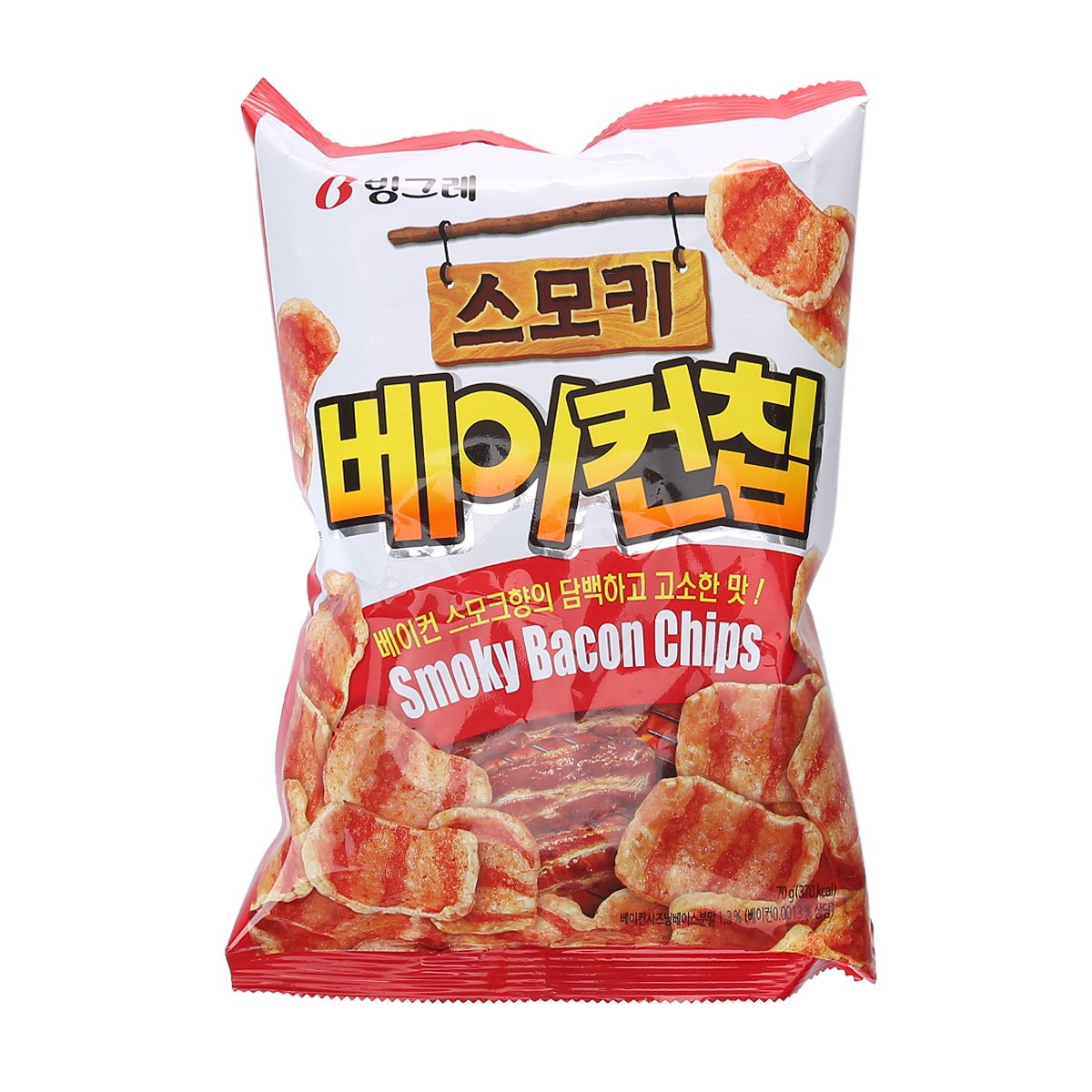 빙그레 스모키 베이컨칩 70g - SSG.COM