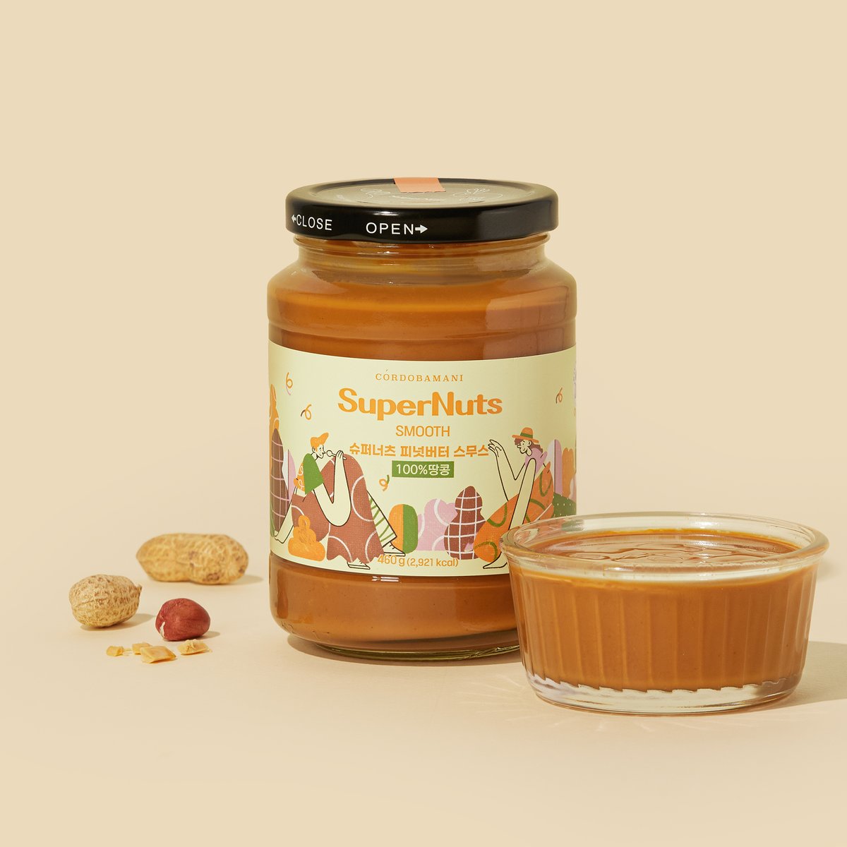 슈퍼너츠 피넛버터 스무스 460g - SSG.COM
