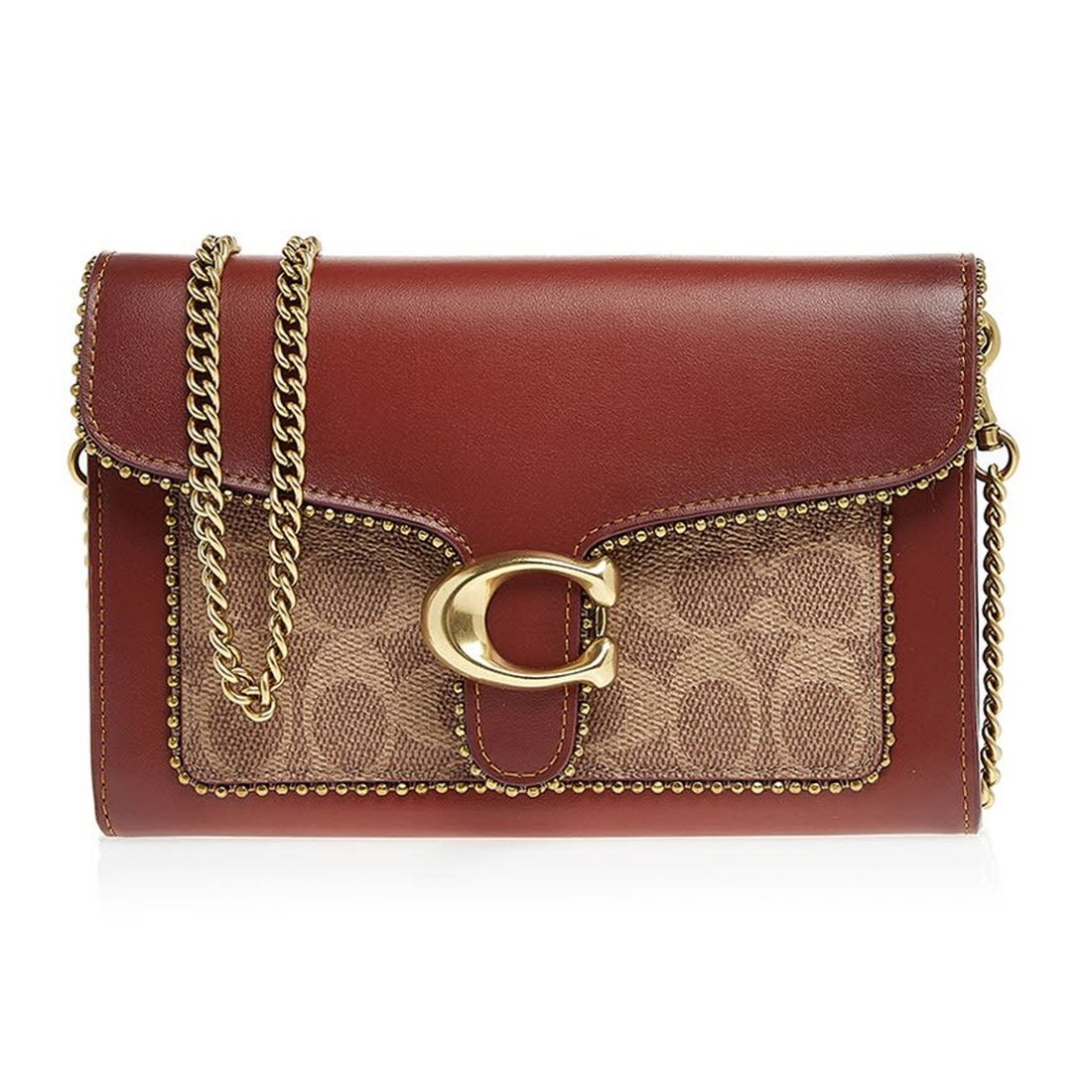 [코치] 태비 체인 숄더백 6909 TAN RUST, 믿고 사는 즐거움 SSG.COM