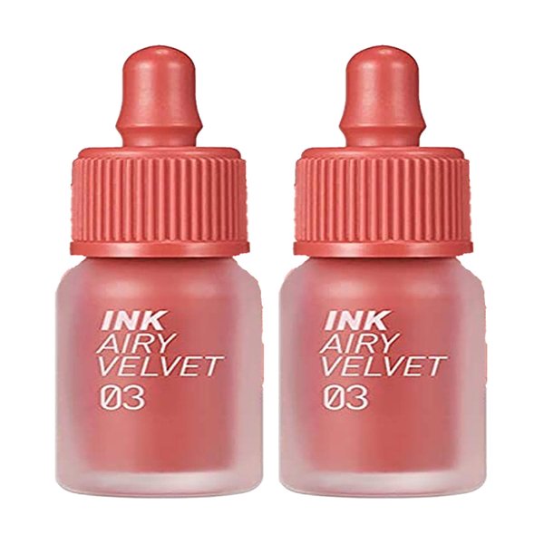 페리페라 잉크 에어리 벨벳 립틴트 카툰 코랄 03 4g 2개 - SSG.COM