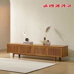라자가구 무드 SE0 버티컬 고무나무 원목 낮은 다용도 수납 티비다이 tv 거실장 2000 - SSG.COM