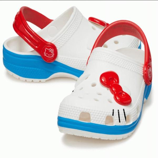 크록스 헬로 키티 아이엠 클래식 클로그 키즈 _A 209454-100 - SSG.COM