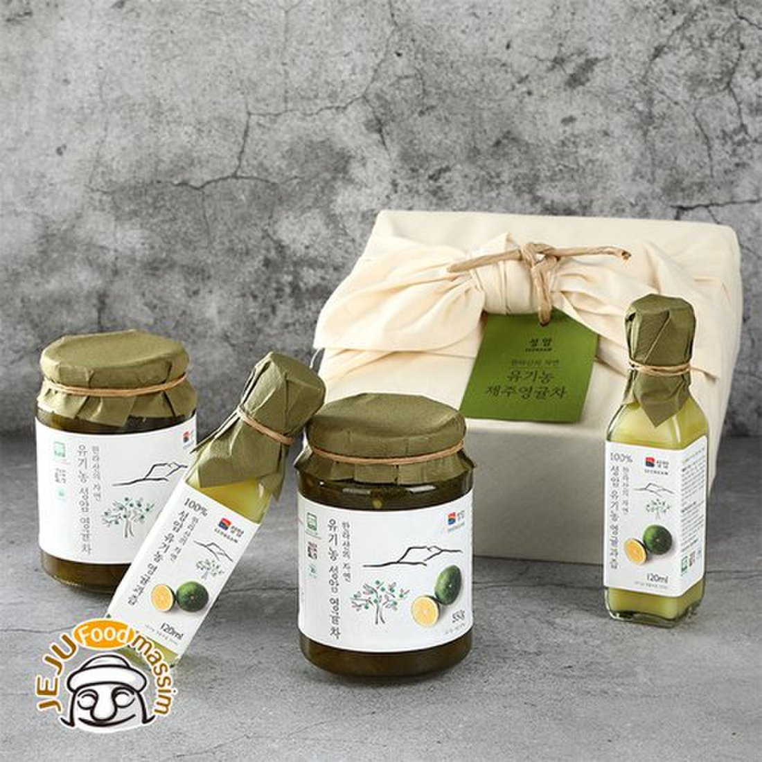 [9/19(화)순차출고] 한라산성암영귤 유기농영귤차 선물세트C (영귤차550gx2+영귤과즙 120ml), 이마트몰, 당신과 가장 가까운 이마트