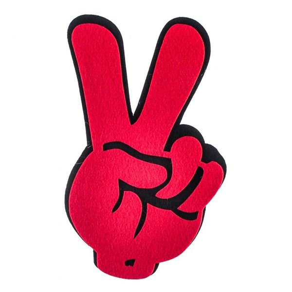 PW 응원브이손가락(대형33cm레드) 체육대회 운동회 - SSG.COM