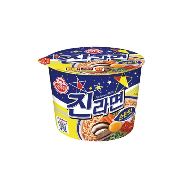 오뚜기 진라면 순한맛 용기 110g 12입 - SSG.COM