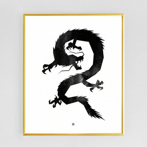 1300K 十二支 辰 십이지 진 알루미늄 메탈 액자4컬러 12호 - SSG.COM