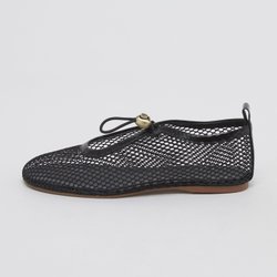 Mesh luv string flat(Deep sleep)_OK1DM24001BLK, 신세계백화점
