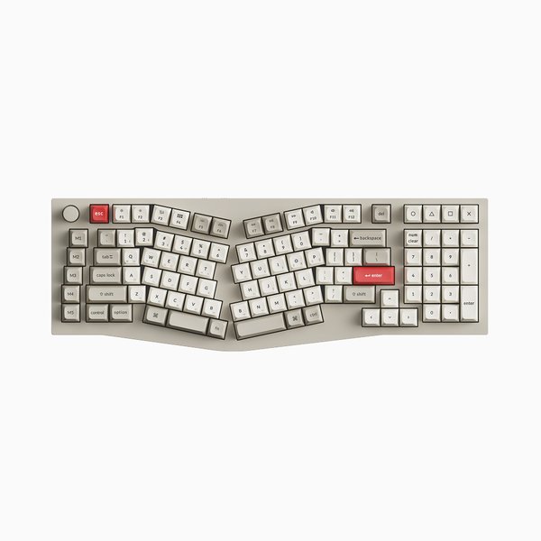 키크론 Q13 PRO MAX 알루미늄 레트로 바나나축 무선 RGB 인체공학 핫스왑 커스텀 기계식 키보드 - SSG.COM