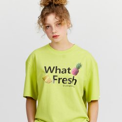 [핑크파인애플] WHAT A FRESH BOXY TS_LIME - SSG.COM