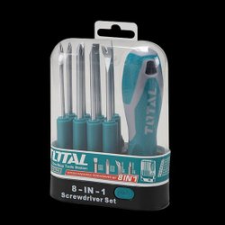 TOTAL 드라이버 세트 비트 8PCS 핸들 1PCS - SSG.COM