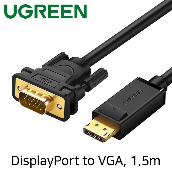 환자영양식 Ugreen DisplayPort to VGARGB 타입 컨버터케이블 U-10247 1.5m - SSG.COM