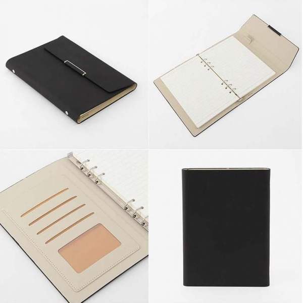 2024년 A5 자석 6공 속지교체 가능한 가죽 다이어리 - SSG.COM