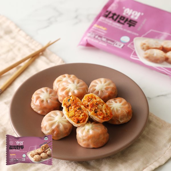 [푸딩팩토리] 싱글팩토리 한입 김치만두 168g 아이들간식 전자레인지 간편조리 - SSG.COM