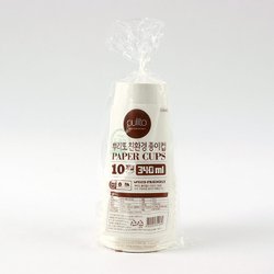 뿌리또 친환경 종이컵 340ml 10개입 - SSG.COM