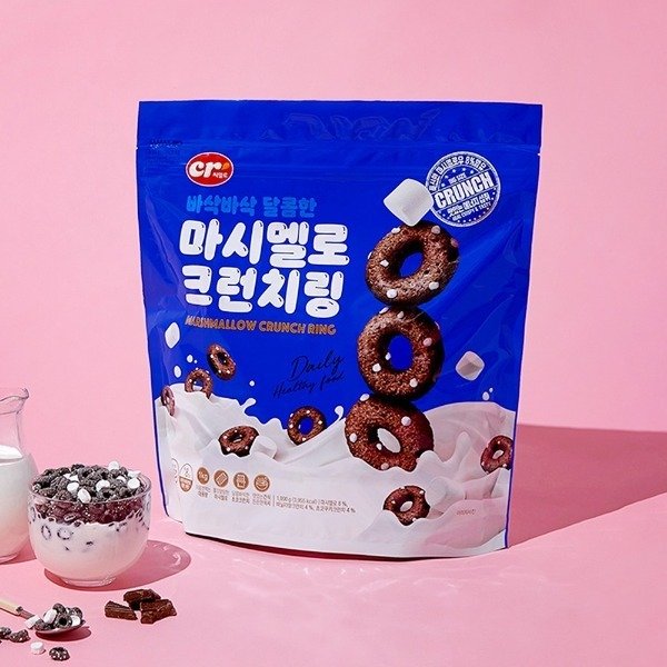 씨알로 마시멜로 크런치링 시리얼 1000g - SSG.COM