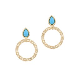 벨리나2 18K 터키석 귀걸이 HDMI0580E, 믿고 사는 즐거움 SSG.COM