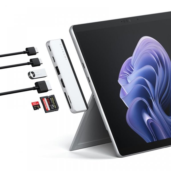 Satechi Surface Pro USB-C Microsoft Surface Pro 9 3.2 USB-A, 4k60Hz ...