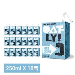 식물성귀리음료 오틀리 오리지널 250ml x 18팩[30628855] - SSG.COM