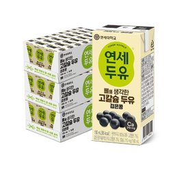 [연세우유] 뼈를 생각한 고칼슘두유 검은콩 190ml (72팩)YS238 - SSG.COM