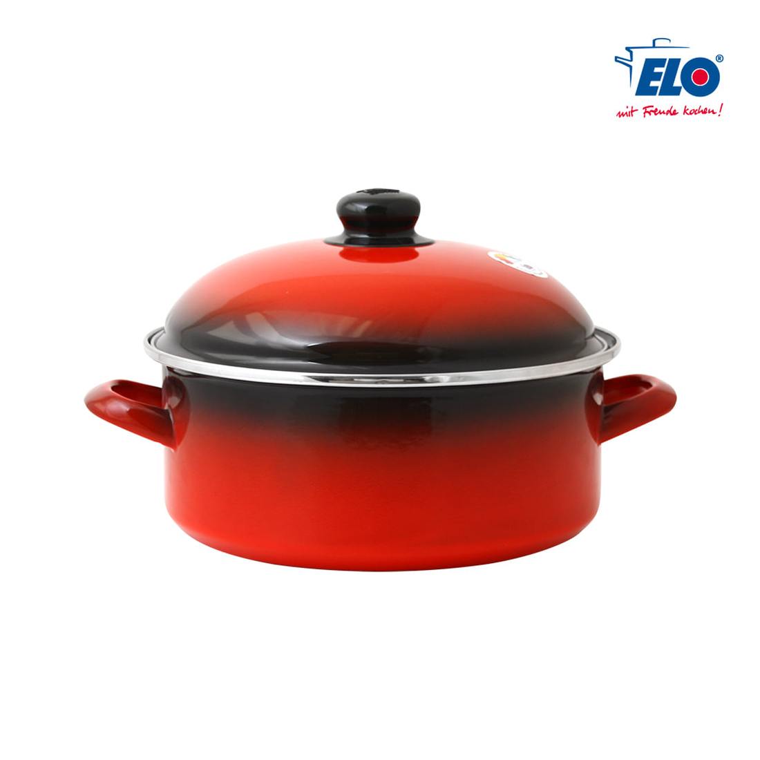 ELO 쿡포트 낮은 빨간법랑 양수냄비 24cm, 믿고 사는 즐거움 SSG.COM