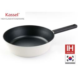 [Kassel] 카셀 국내생산 스노우 화이트 인덕션 (IH) 궁중팬 28cm - SSG.COM