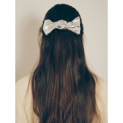 GLOSSY RIBBON PIN SILVER, 신세계백화점