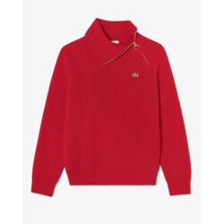 (여성) 24FW 사선 하프짚업 스웨터 AF410E-54N 240(레드) - SSG.COM