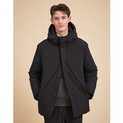 [23FW] 블랙 구스다운 후드 패딩 점퍼 HZJU3D503BK, 믿고 사는 즐거움 SSG.COM