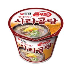 농심 사리곰탕 큰사발 111g x16입 무배 - SSG.COM