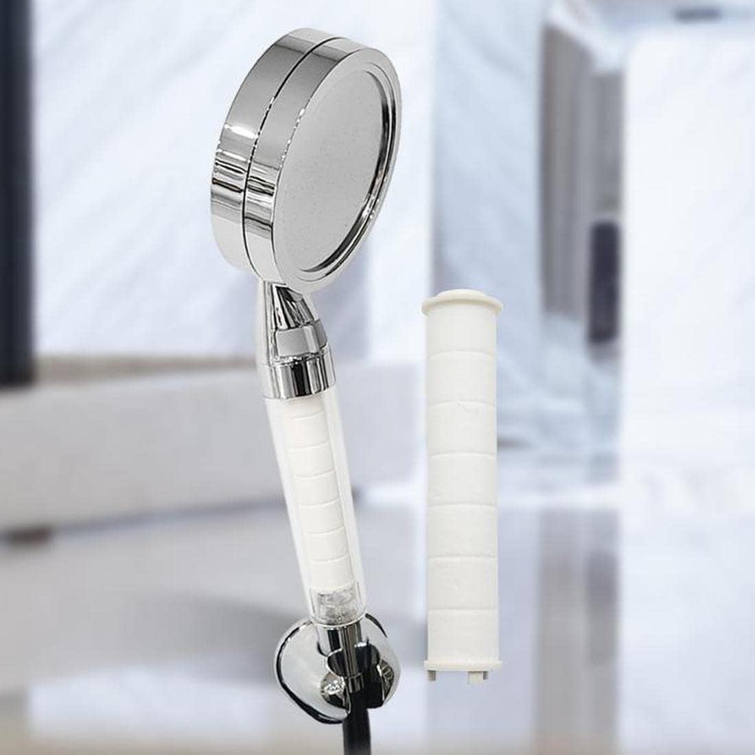 크롬 수압조절 필터샤워기 정수 샤워헤드+필터1개 HLBATH (S11194225), 믿고 사는 즐거움 SSG.COM