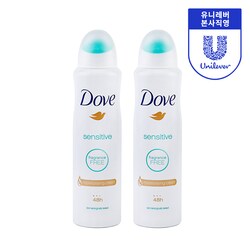도브 데오드란트 스프레이 센서티브 150ml X 2 - SSG.COM