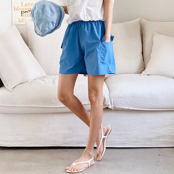 [H스타일](DK)쁘띠리본건빵반바지 - SSG.COM