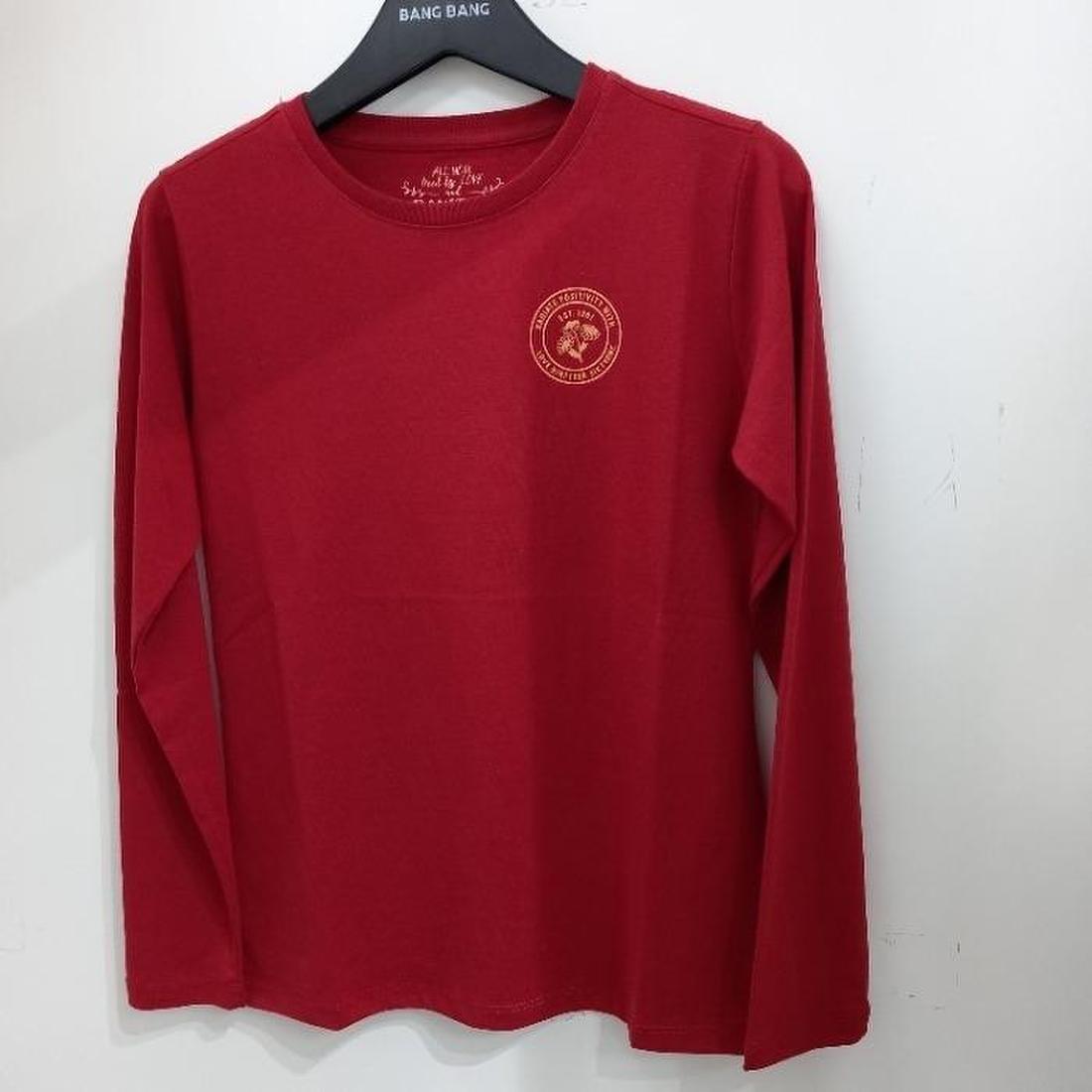 뱅뱅 DP03 여성 프린트 라운드 긴팔 면 티셔츠 NTH701 (S7429329), 믿고 사는 즐거움 SSG.COM