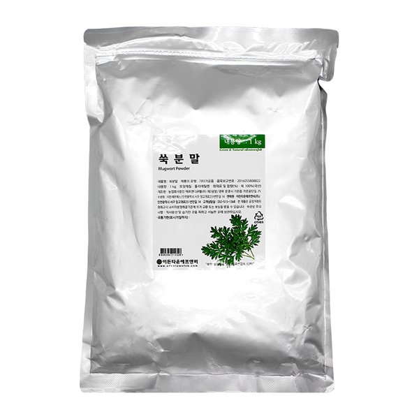 이든 쑥분말 1kg WJ 국내산 가루 - SSG.COM