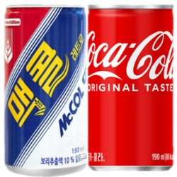 맥콜190ml 30캔+코카콜라190ml 30캔 / (총60캔) - SSG.COM