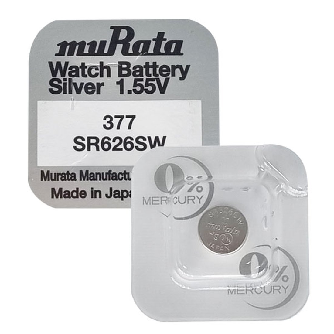377(SR626SW)시계배터리 소니 무라타 (1알), 믿고 사는 즐거움 SSG.COM