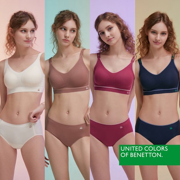 [베네통] 베네통 FUSING BRA 브라팬티 8종 세트 BN008_00 - SSG.COM
