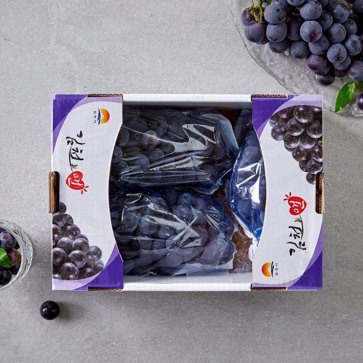 완숙시켜 수확한 거봉 2kg (박스) - SSG.COM