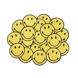 SMI 러그 번치 오브 스마일리 180 x 150 옐로우(예약주문) - SSG.COM