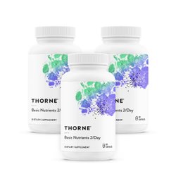[이마트해외직구] 쏜리서치 Thorne Research 베이직 뉴트리언트 2데이 60캡슐 x3개,무료배송 - SSG.COM