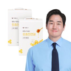 1+1 국산 토종 천연 아카시아꿀스틱 유지태꿀스틱 100포 X 2개 - SSG.COM
