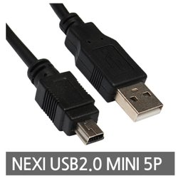 NEXI USB 2.0 (AM-Mini 5P) 케이블 1M NX13 - SSG.COM