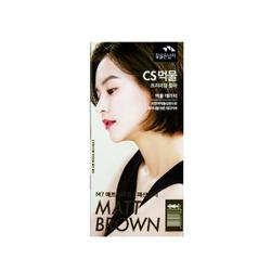 염색 염색약 BTM 꽃을든남자 CS 먹물 칼라크림 M7-매트브라운 - SSG.COM
