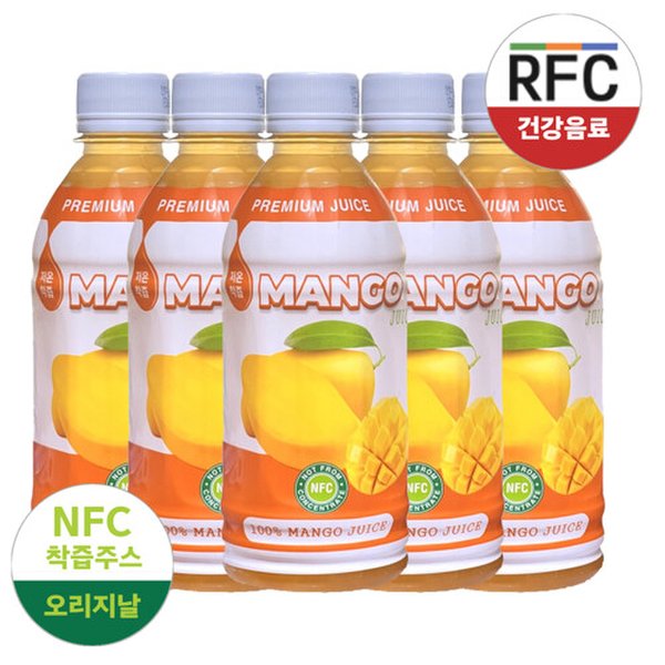NFC 저온살균 망고주스 350ml 6개입 - SSG.COM